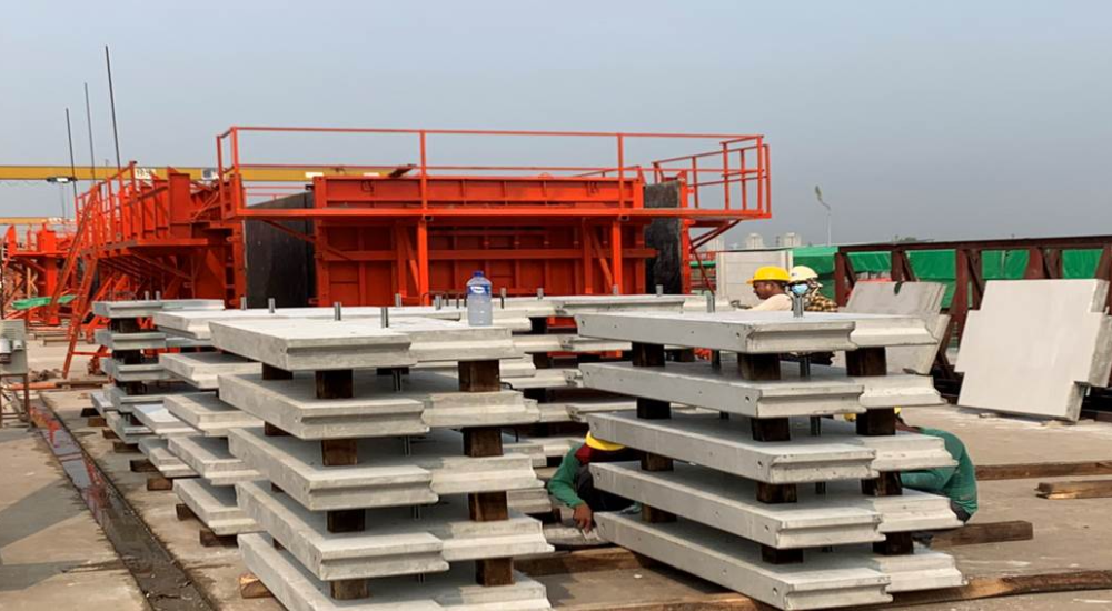 Korea Myanmar Friendship Dala Bridge Project | Hight Tech Precast Companies