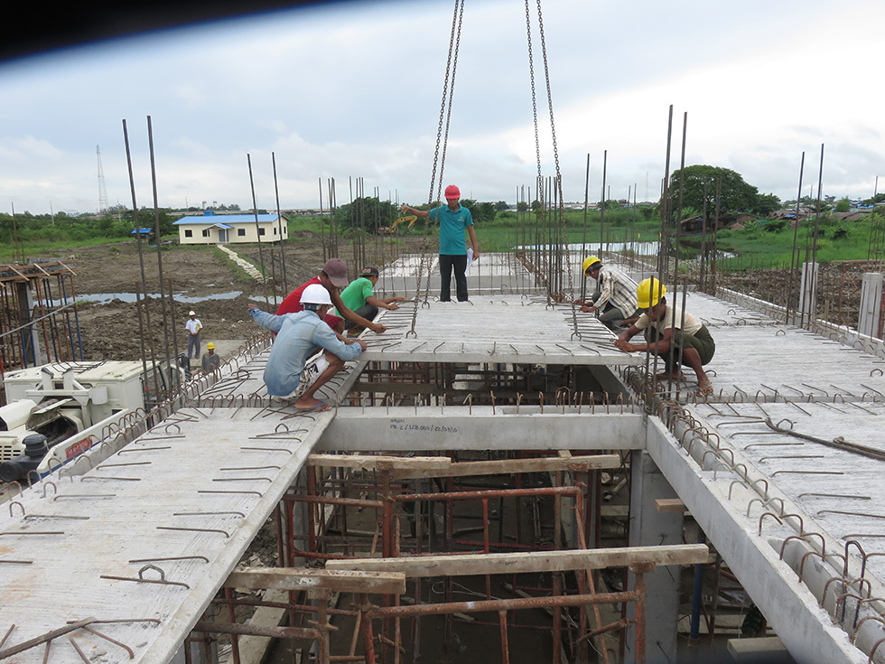 Yuzana Low Cost Housing Project | Hight Tech Precast Companies